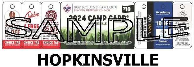 Lincoln Heritage Council | Camp Cards - Boy Scouts of America