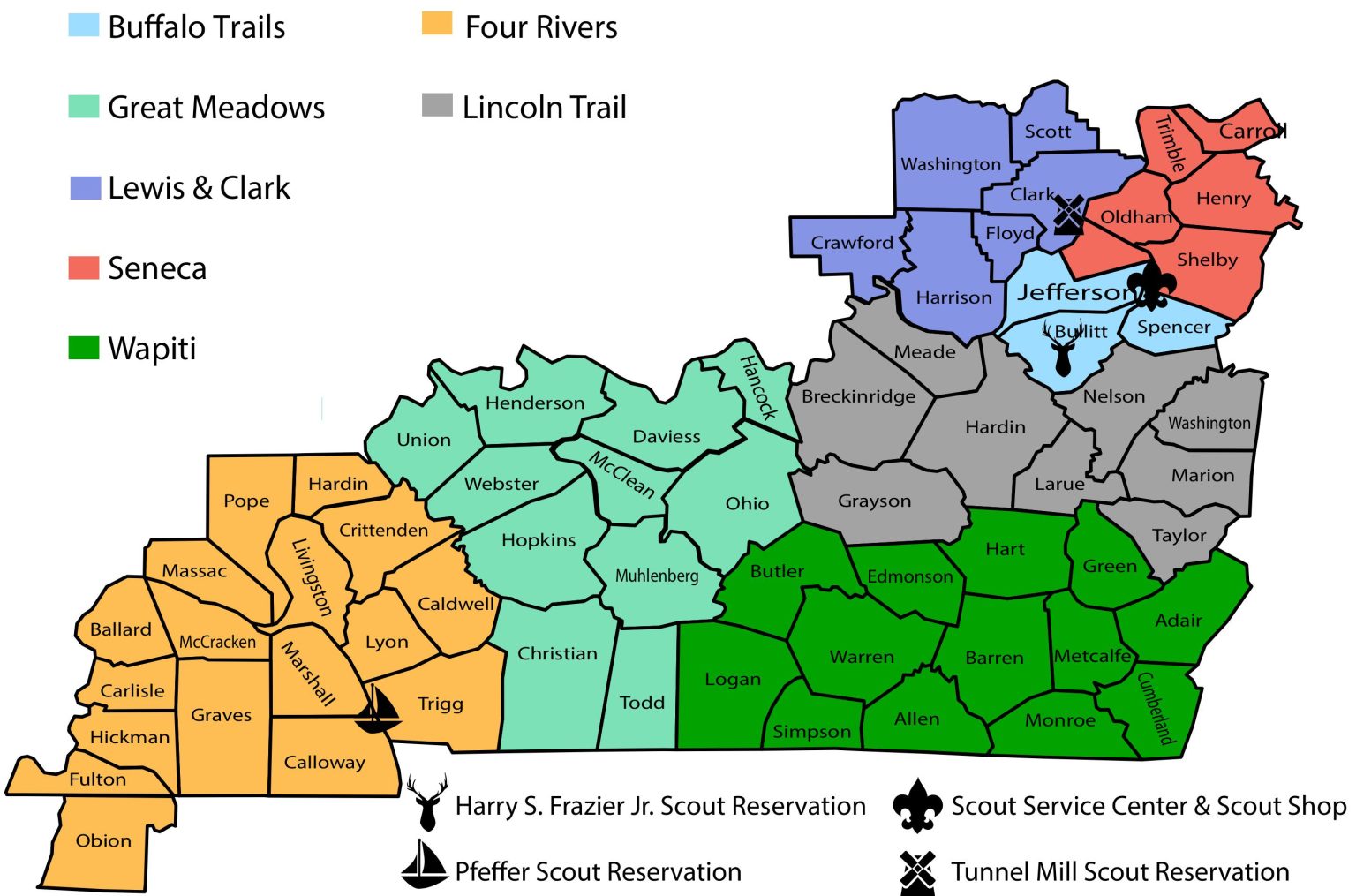 Lincoln Heritage Council | District Pages - Boy Scouts of America