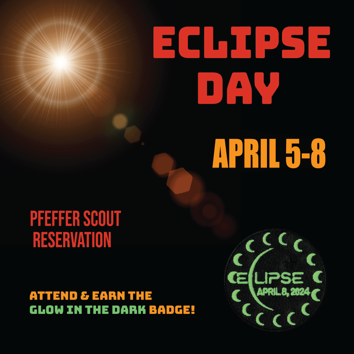 Lincoln Heritage Council | Solar Eclipse 2024 - Boy Scouts of America