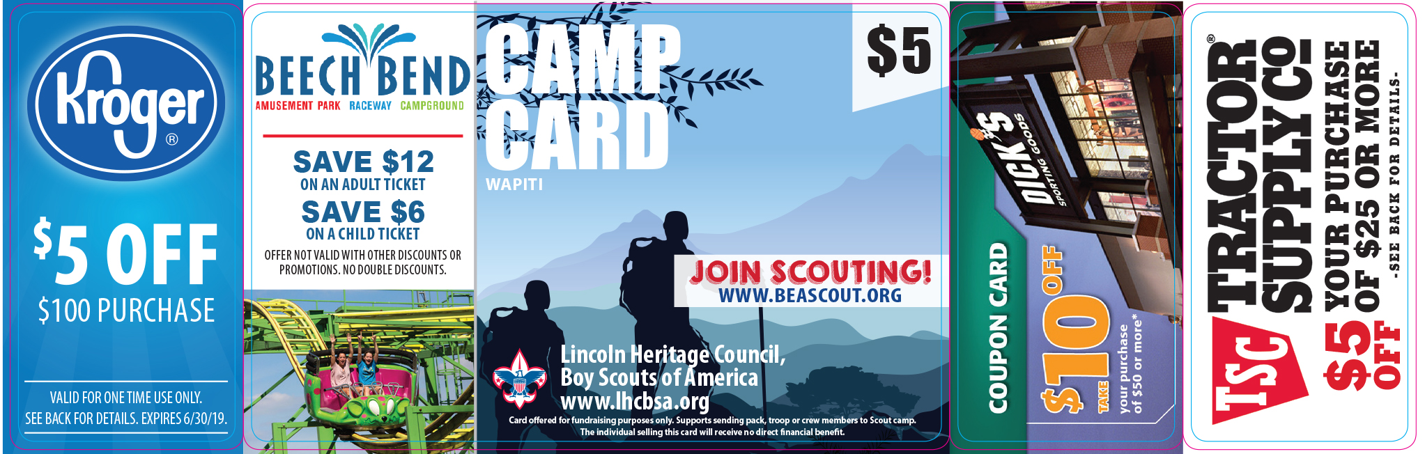 Lincoln Heritage Council | Camp Cards - Boy Scouts of America